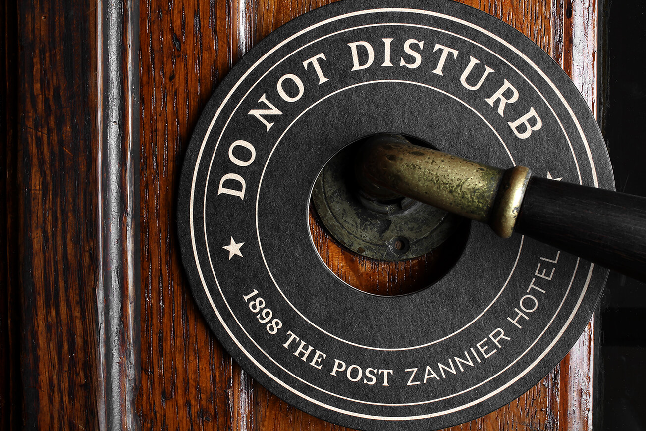 SIGN - 1898 The Post