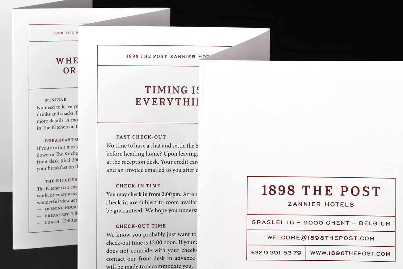 SIGN - 1898 The Post